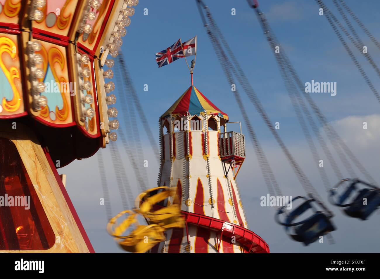 Fairground Slide High Resolution Stock Photography and Images - Alamy