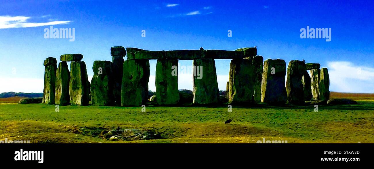 The mysterious and sacred Stonehenge by day Stock Photo - Alamy
