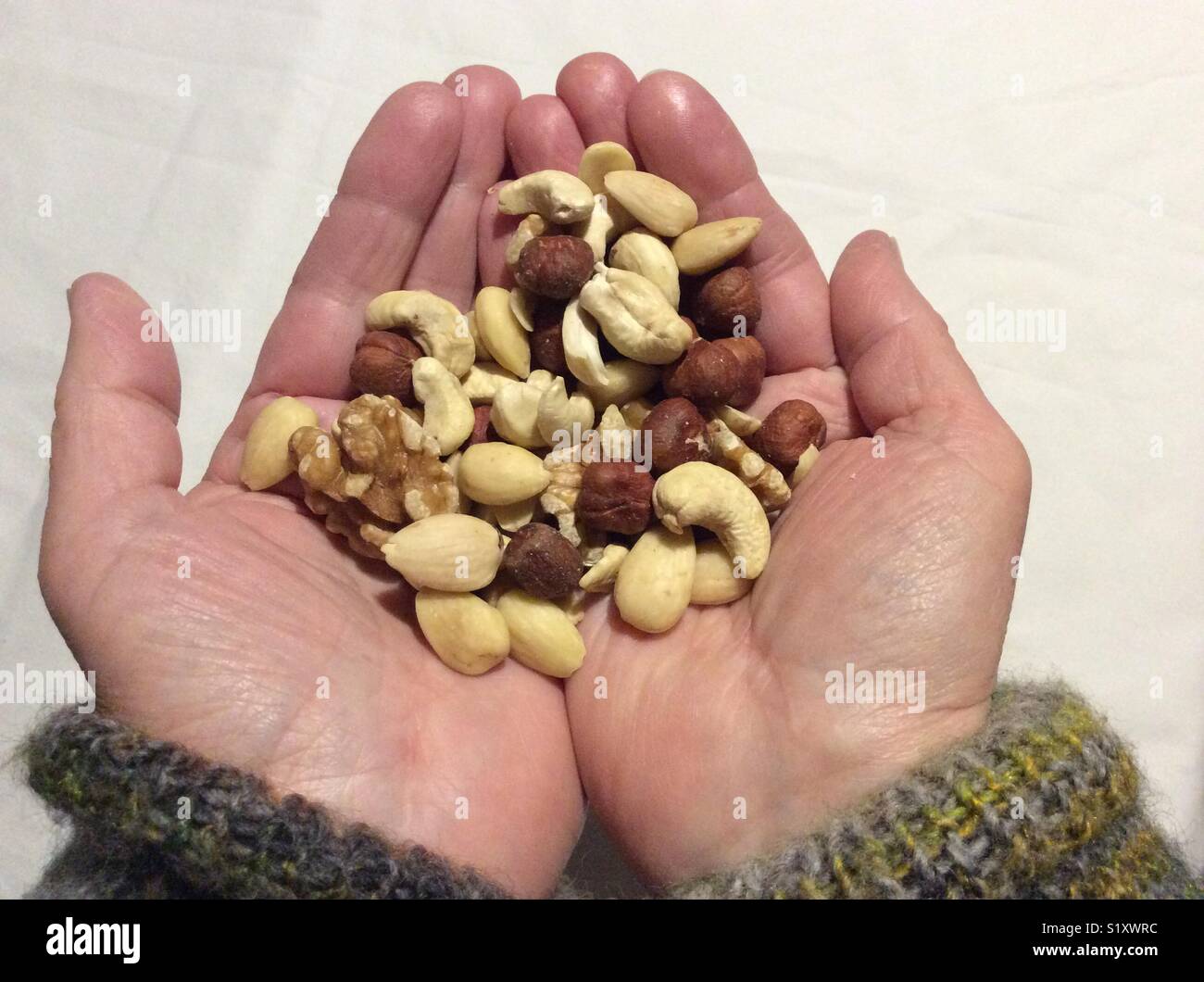 Mixed hazelnuts hi-res stock photography and images - Alamy