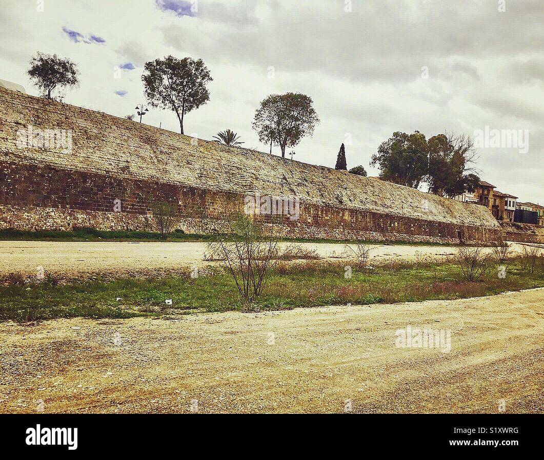 Venetian walls, UN Buffer Zone, Nicosia, Cyprus Stock Photo - Alamy