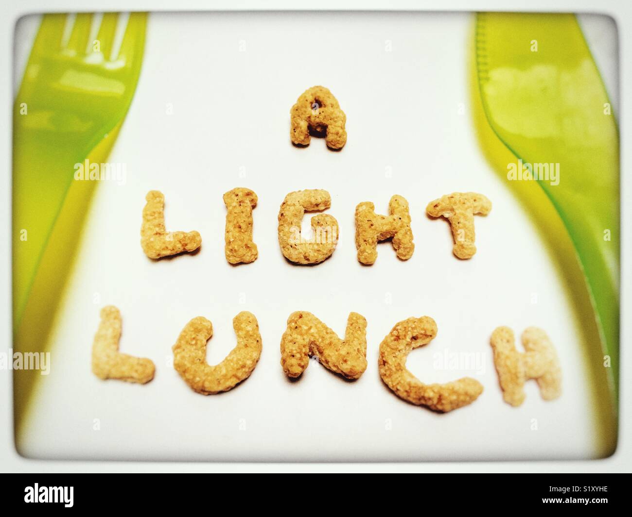A light lunch Stock Photo - Alamy