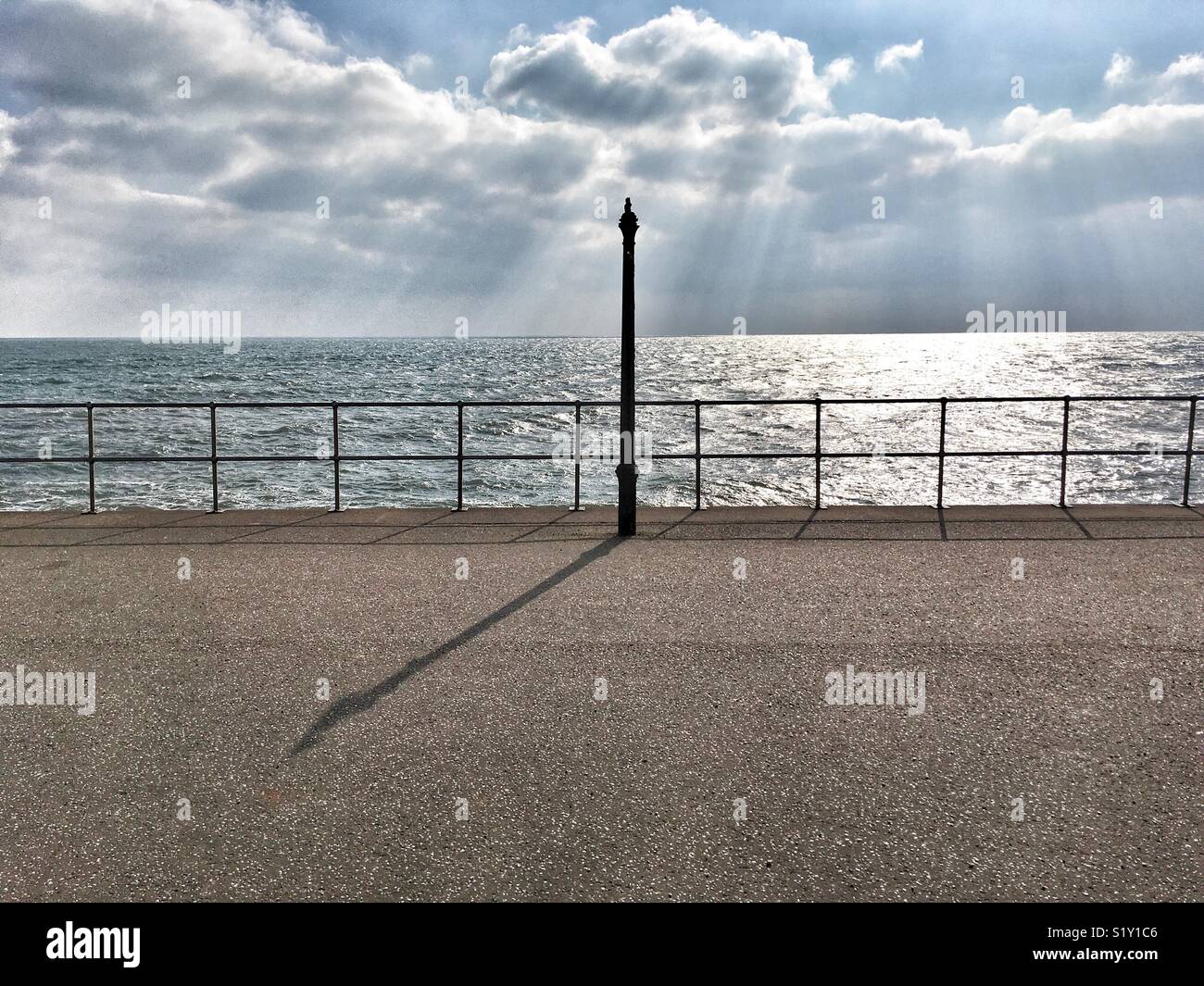 Seaton seafront in Devon, England Stock Photo - Alamy