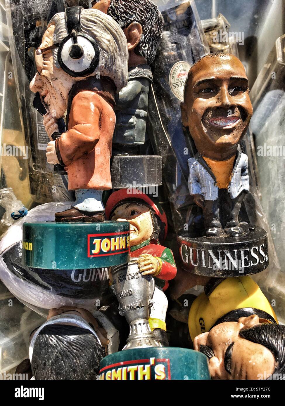 Beer figure caricatures Stock Photo - Alamy