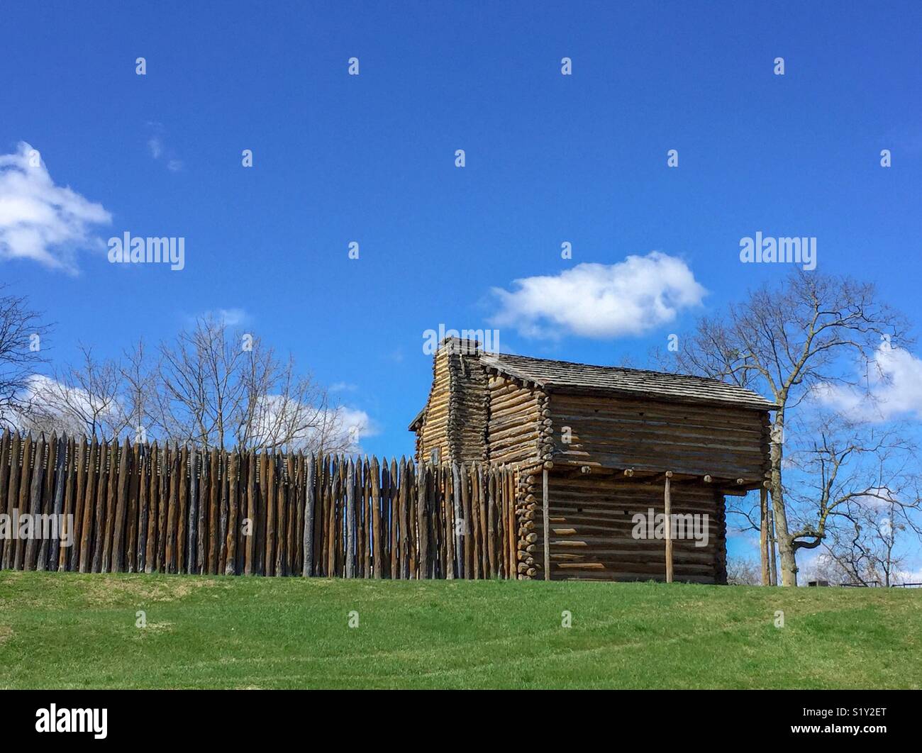 Old fort harrod state park hi-res stock photography and images - Alamy