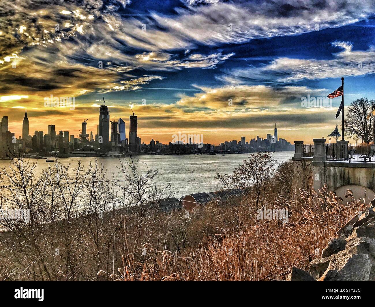 Amazing New York City skylines Stock Photo - Alamy