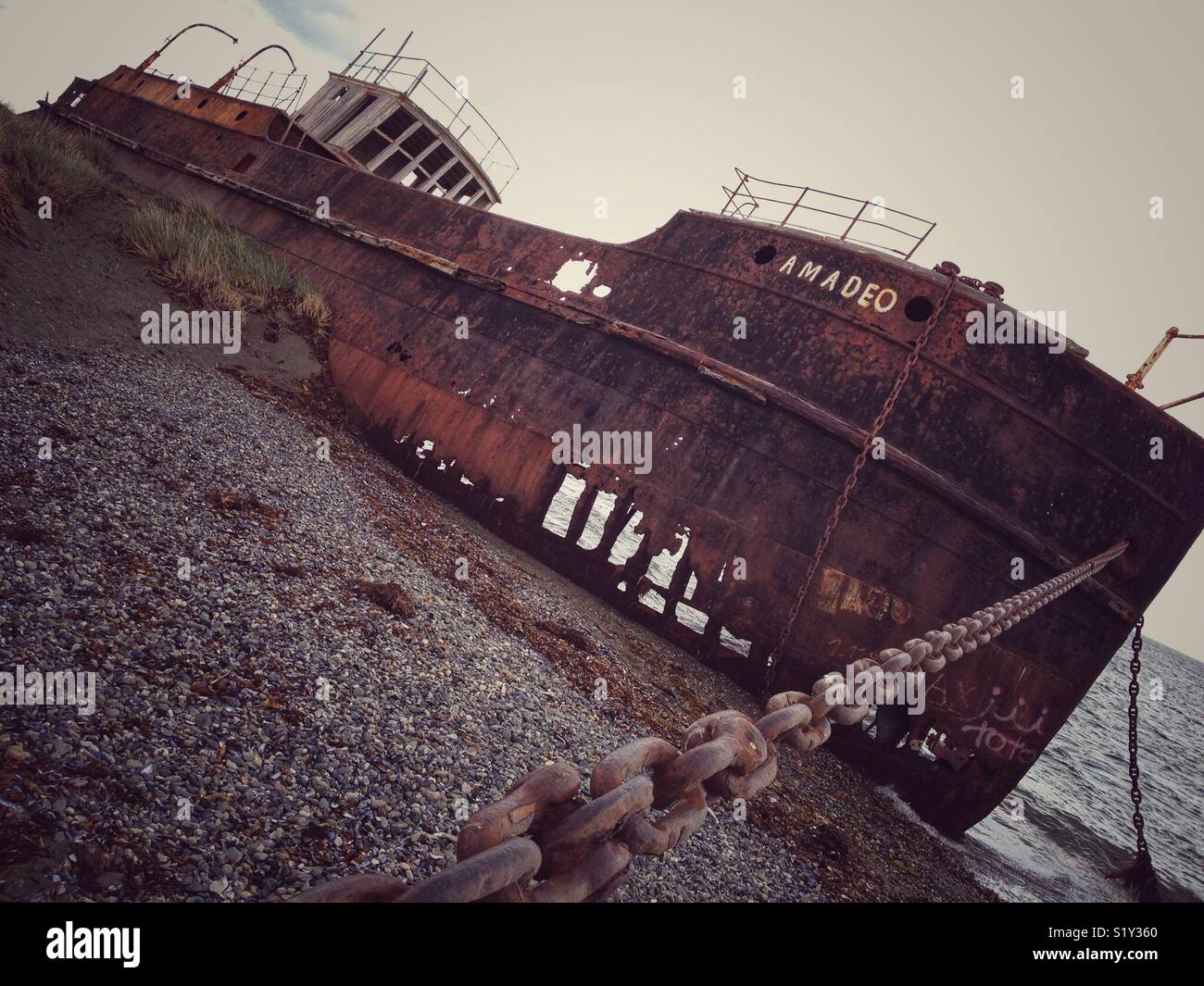 Crossing magellan strait hi-res stock photography and images - Alamy