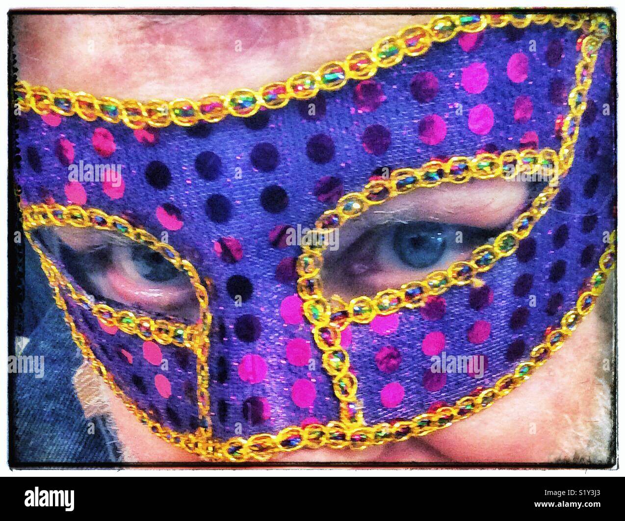 Mardi gras mask hi-res stock photography and images - Alamy