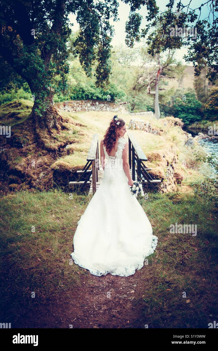 Scottish bride hi-res stock photography and images - Alamy