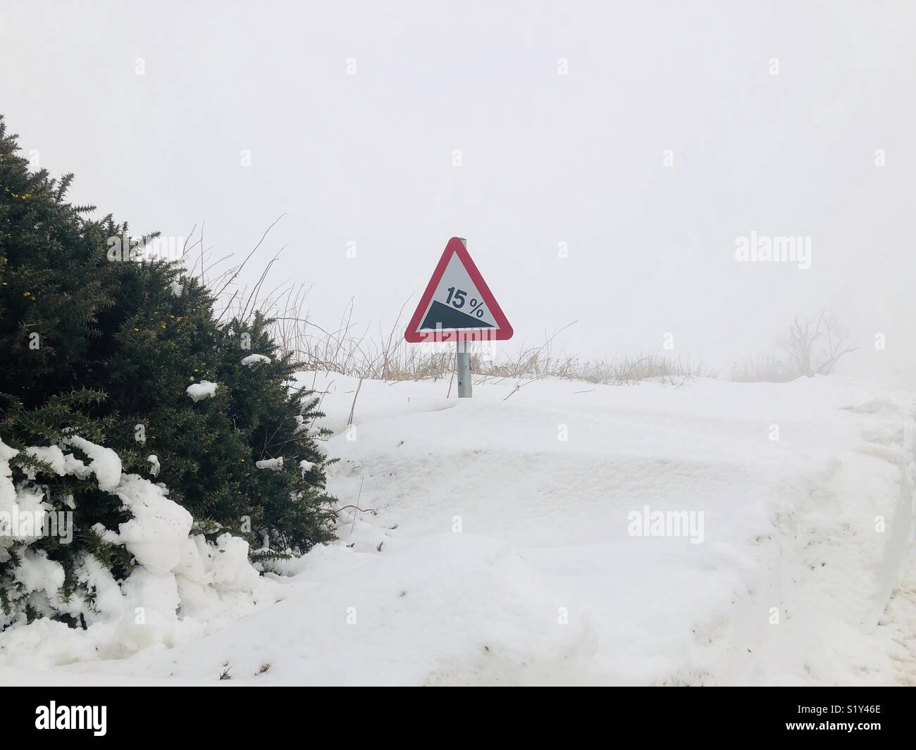 Snow yorkshire blizzard hi-res stock photography and images - Alamy