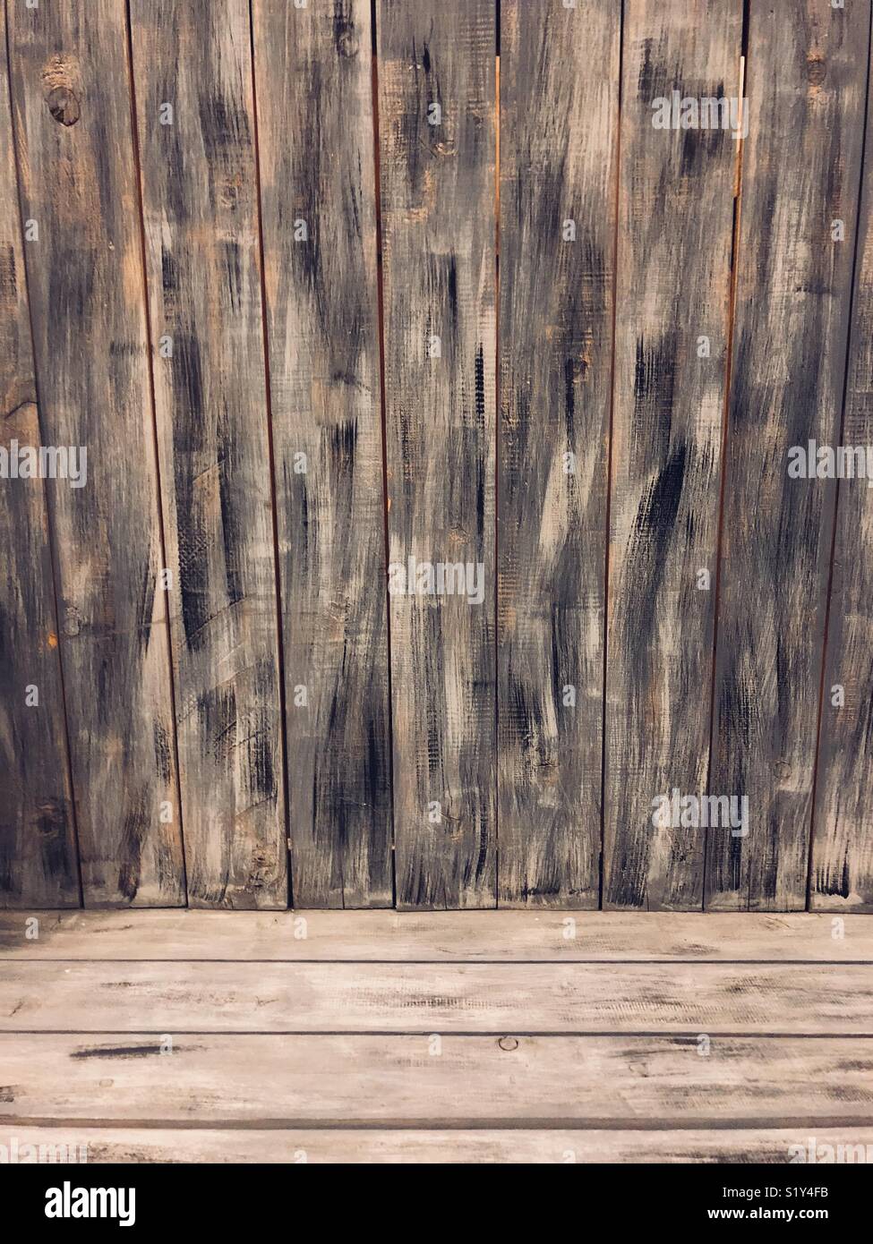 Rustic wood boards background Stock Photo - Alamy