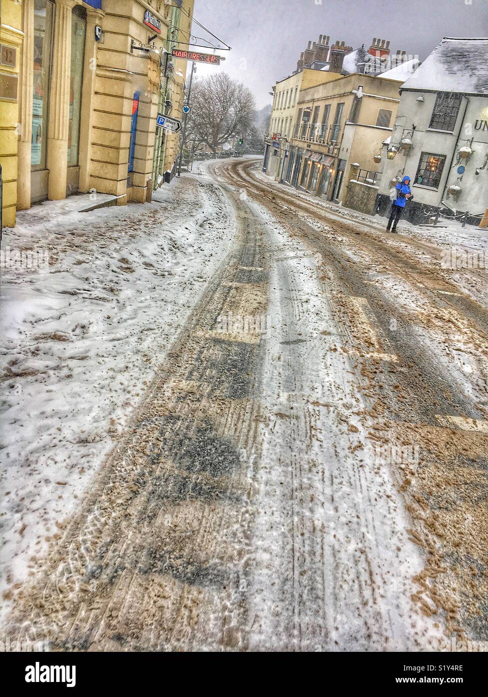 Uk winter weather hi-res stock photography and images - Alamy