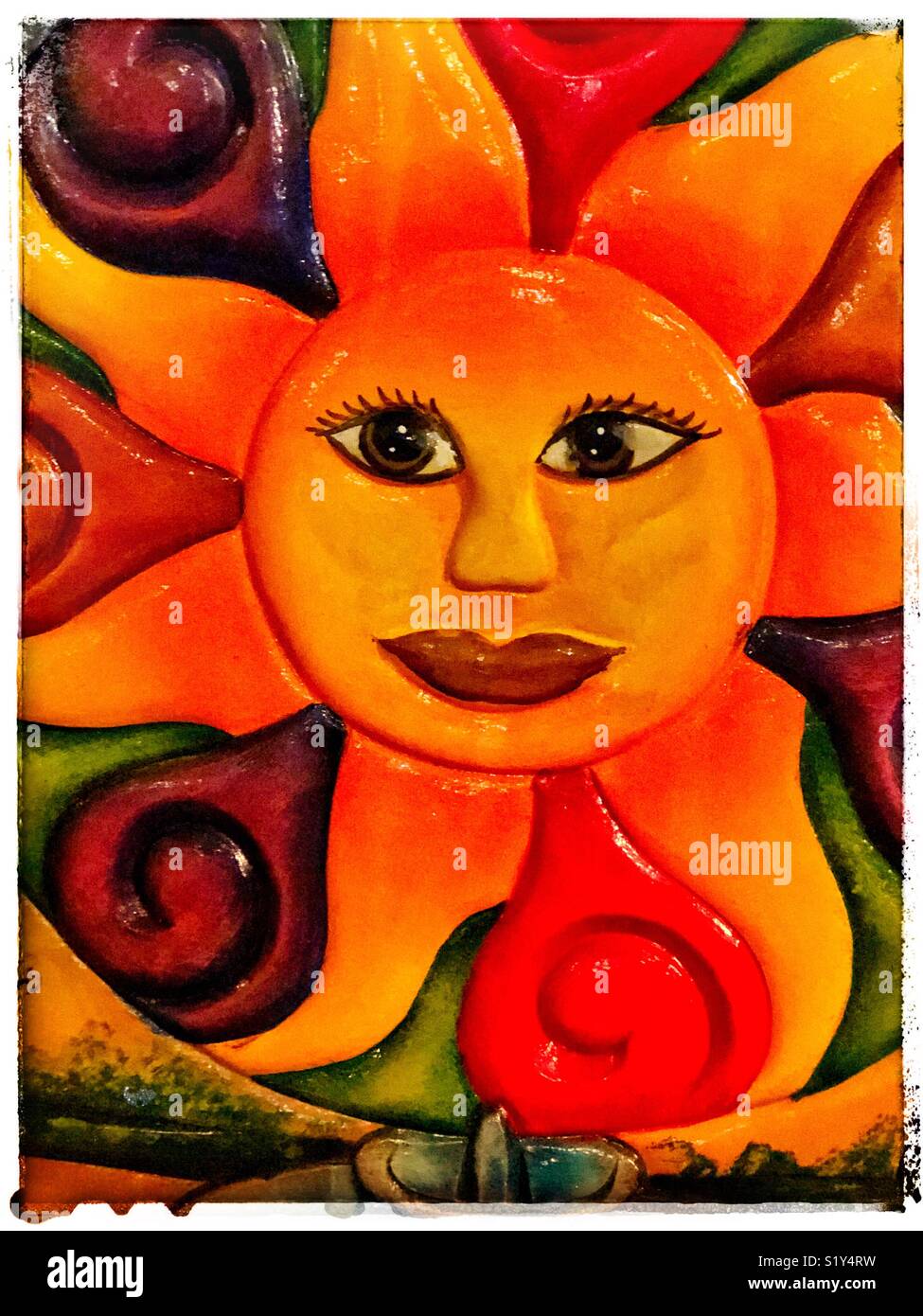 Face of sun hi-res stock photography and images - Alamy
