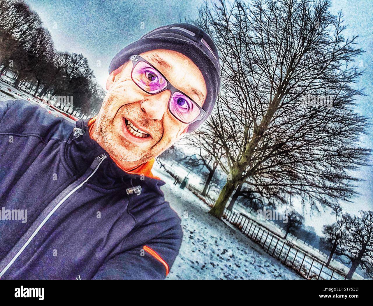 Man 50s exercise hi-res stock photography and images - Alamy