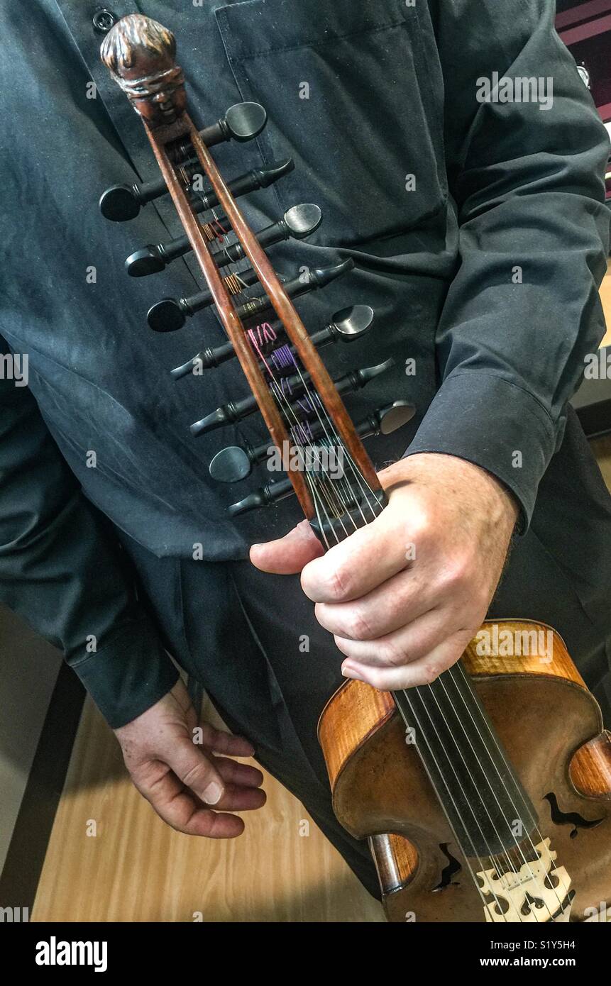 Old instrument: Viola d’amore Stock Photo - Alamy