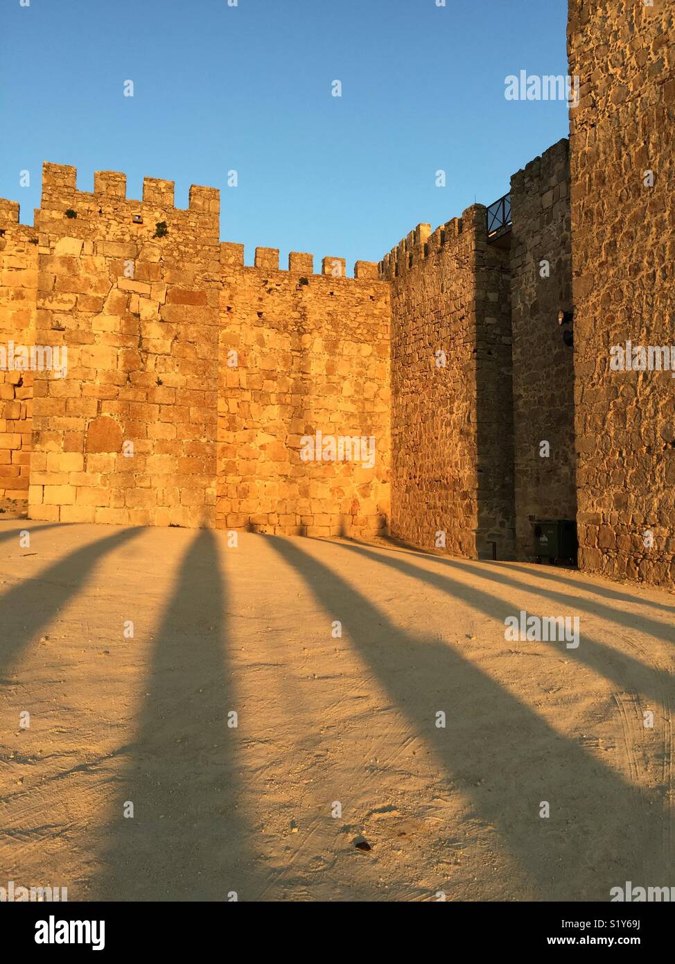 Trujillo castle wall hi-res stock photography and images - Alamy