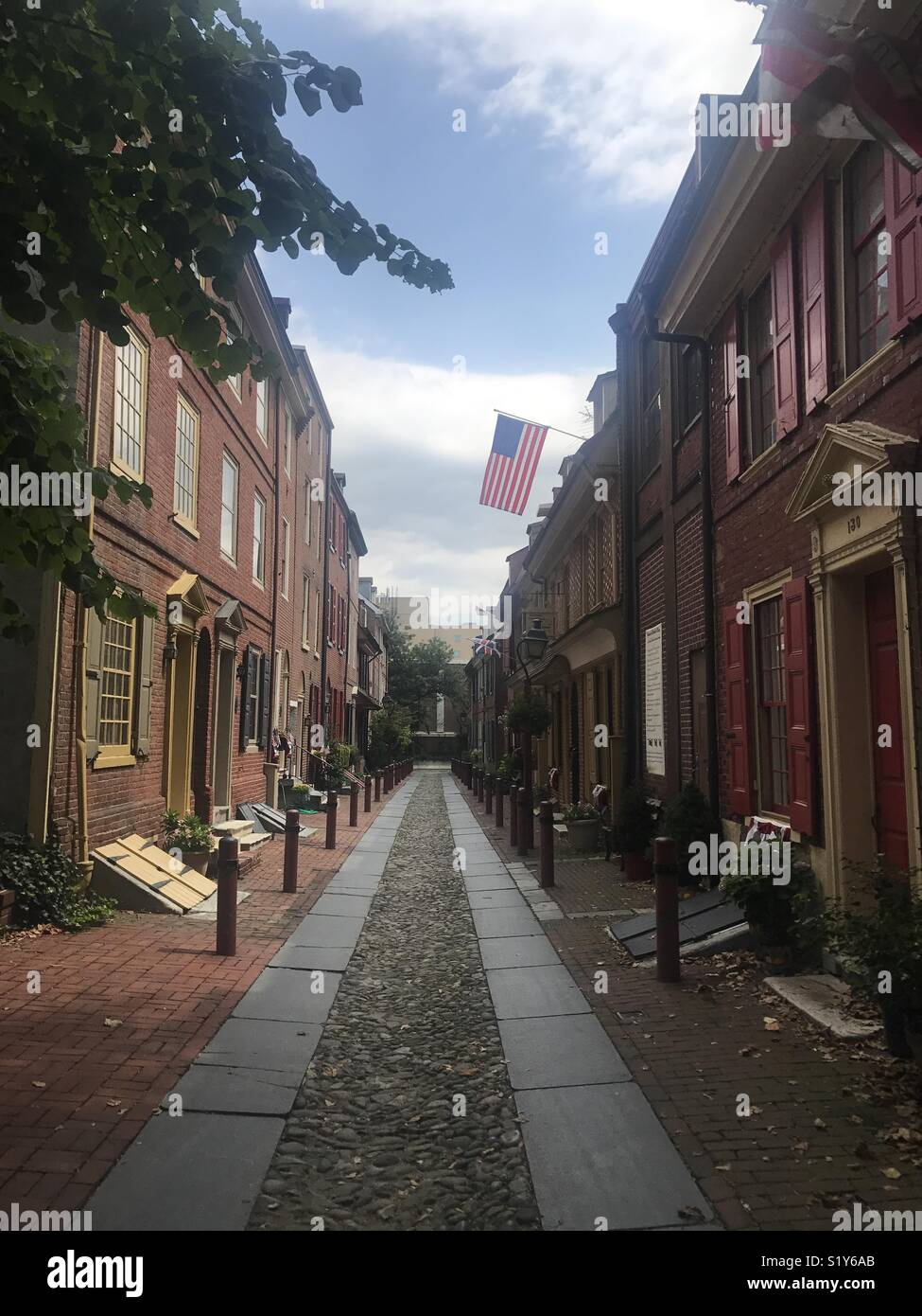 Elfreth's Alley Philadelphia High Resolution Stock Photography and ...