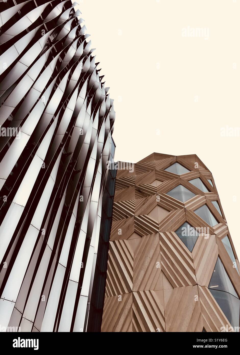 Modern architecture in Leeds, Yorkshire, England Stock Photo - Alamy