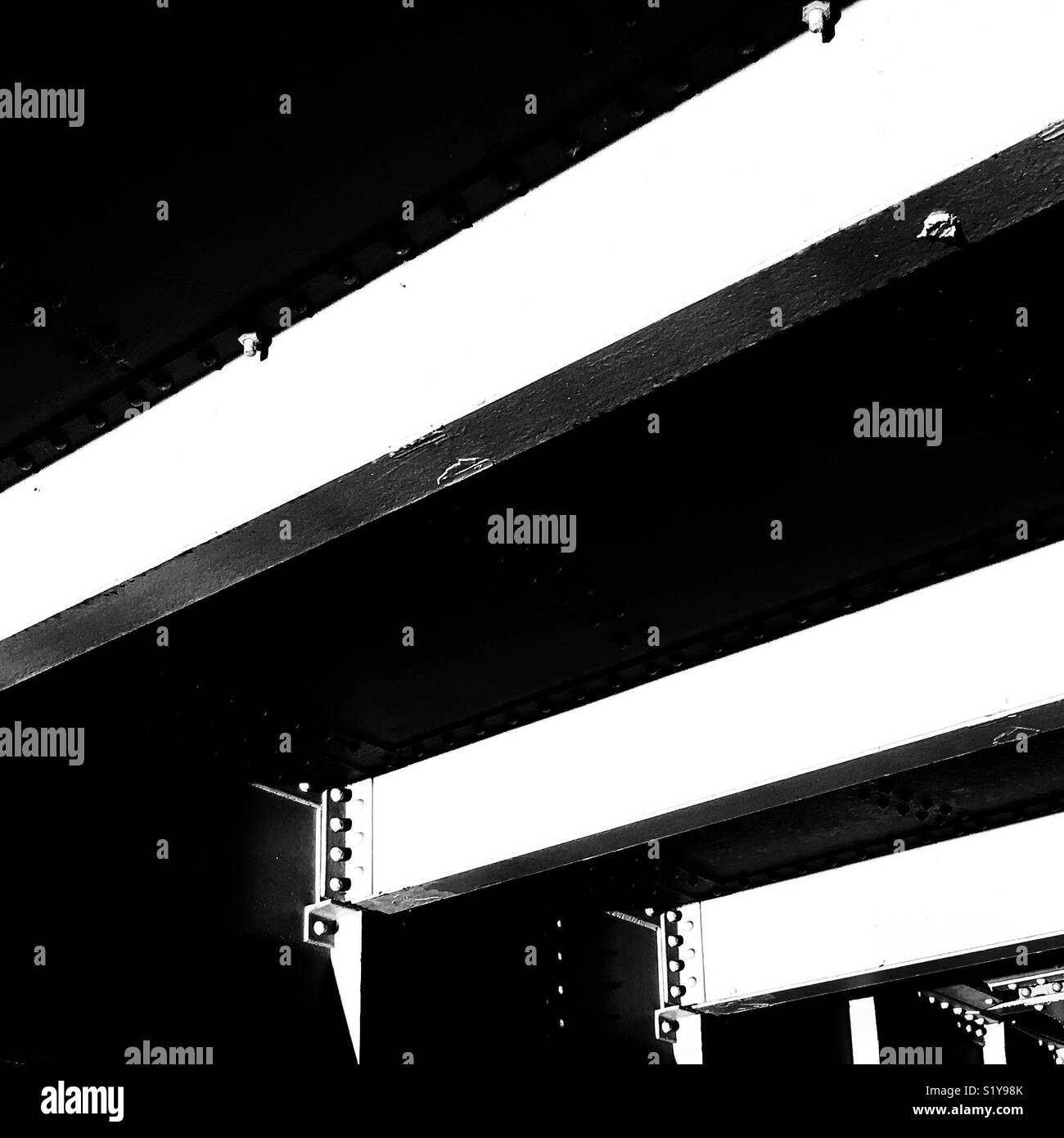 Abstract bridge structure Stock Photo - Alamy