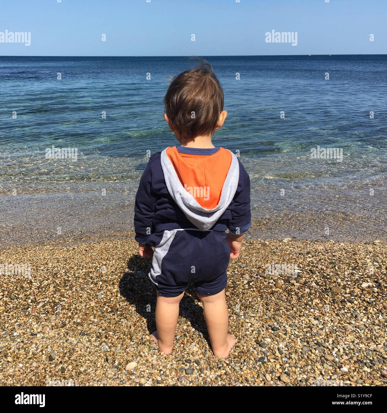 Sea boy child hi-res stock photography and images - Alamy