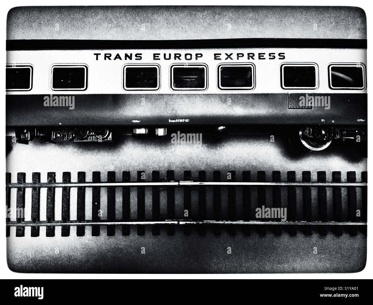 Marklin Trans Europe Express Model Train High Resolution Stock ...
