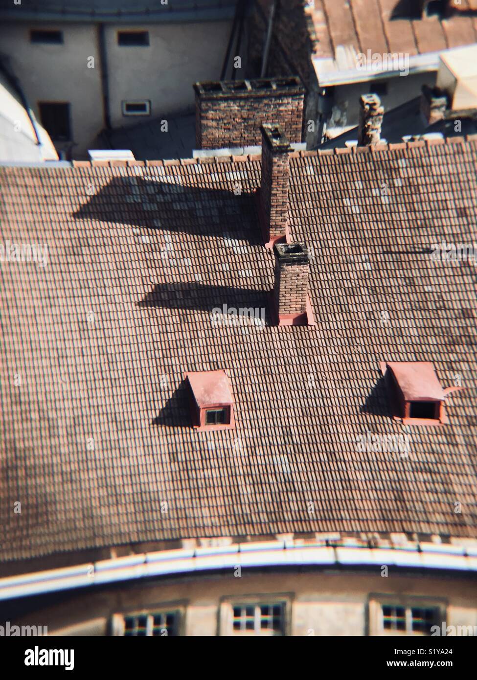 Roof funnel hi-res stock photography and images - Alamy