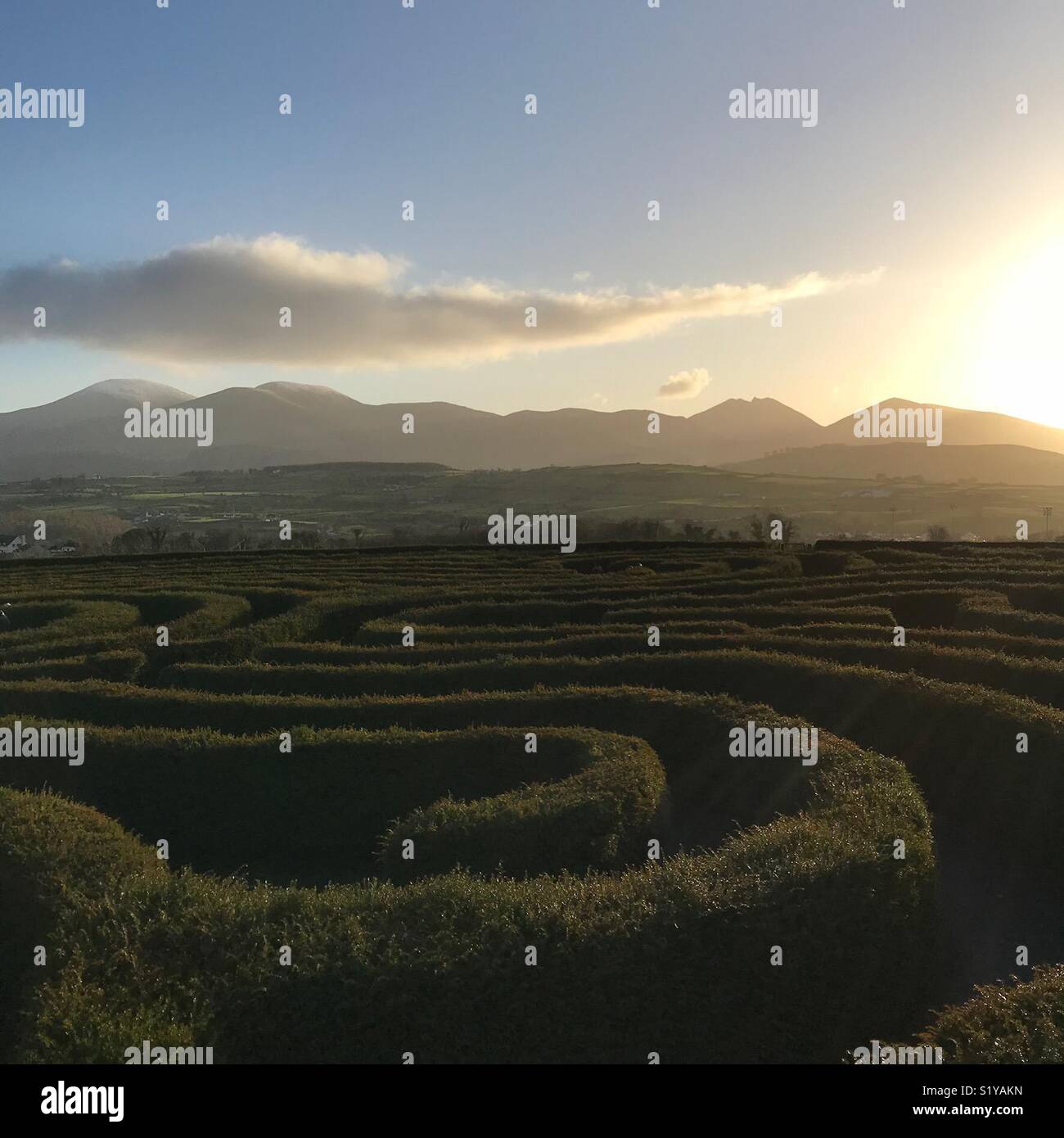 The peace maze hi-res stock photography and images - Alamy