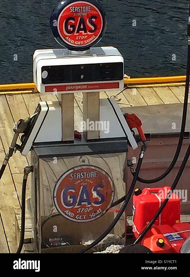 Old gas machine Stock Photo - Alamy
