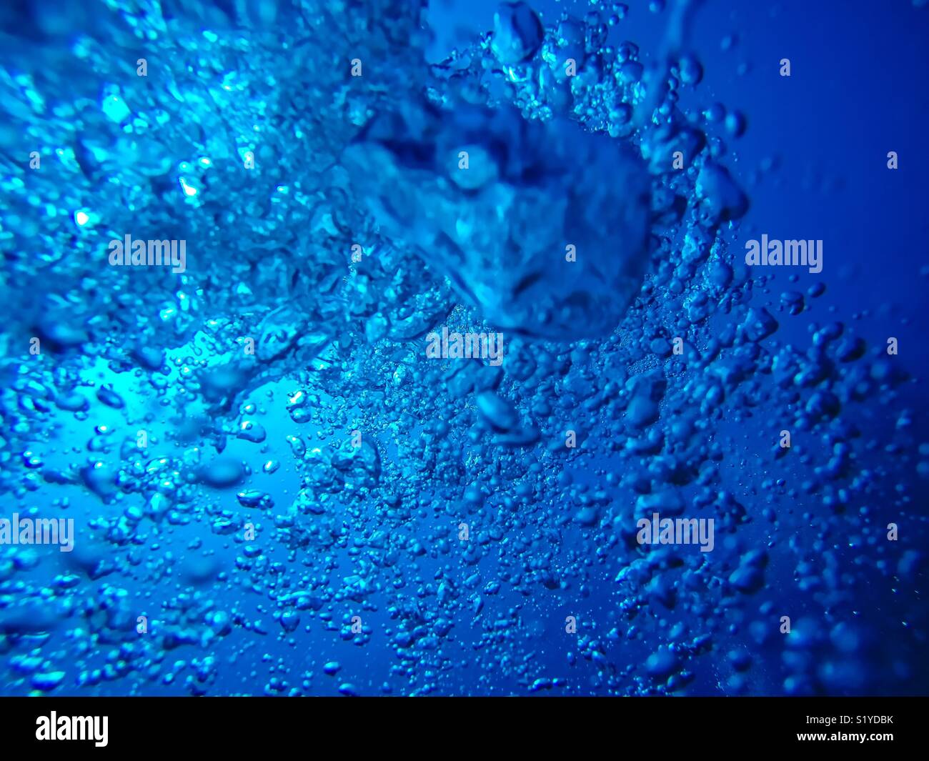 Deep sea diving bubbles hi-res stock photography and images - Alamy