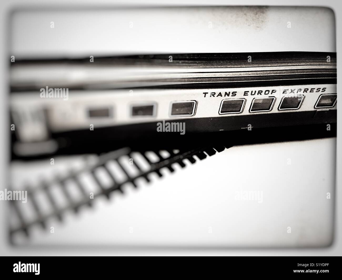 Marklin Trans Europe Express model train Stock Photo - Alamy