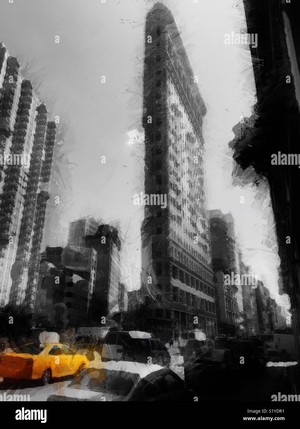 Flatiron Building, Manhattan, New York City, New York, USA Stock Photo ...