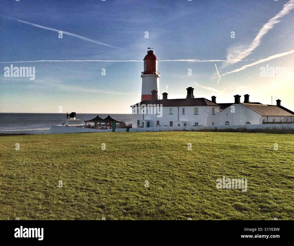 Souter lighthouse spring hi-res stock photography and images - Alamy