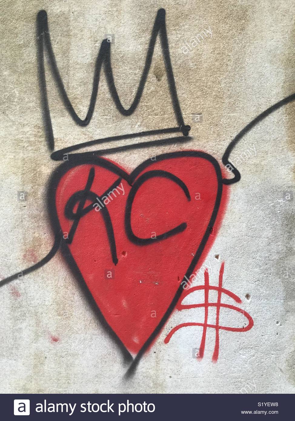 Graffiti De Corazones
