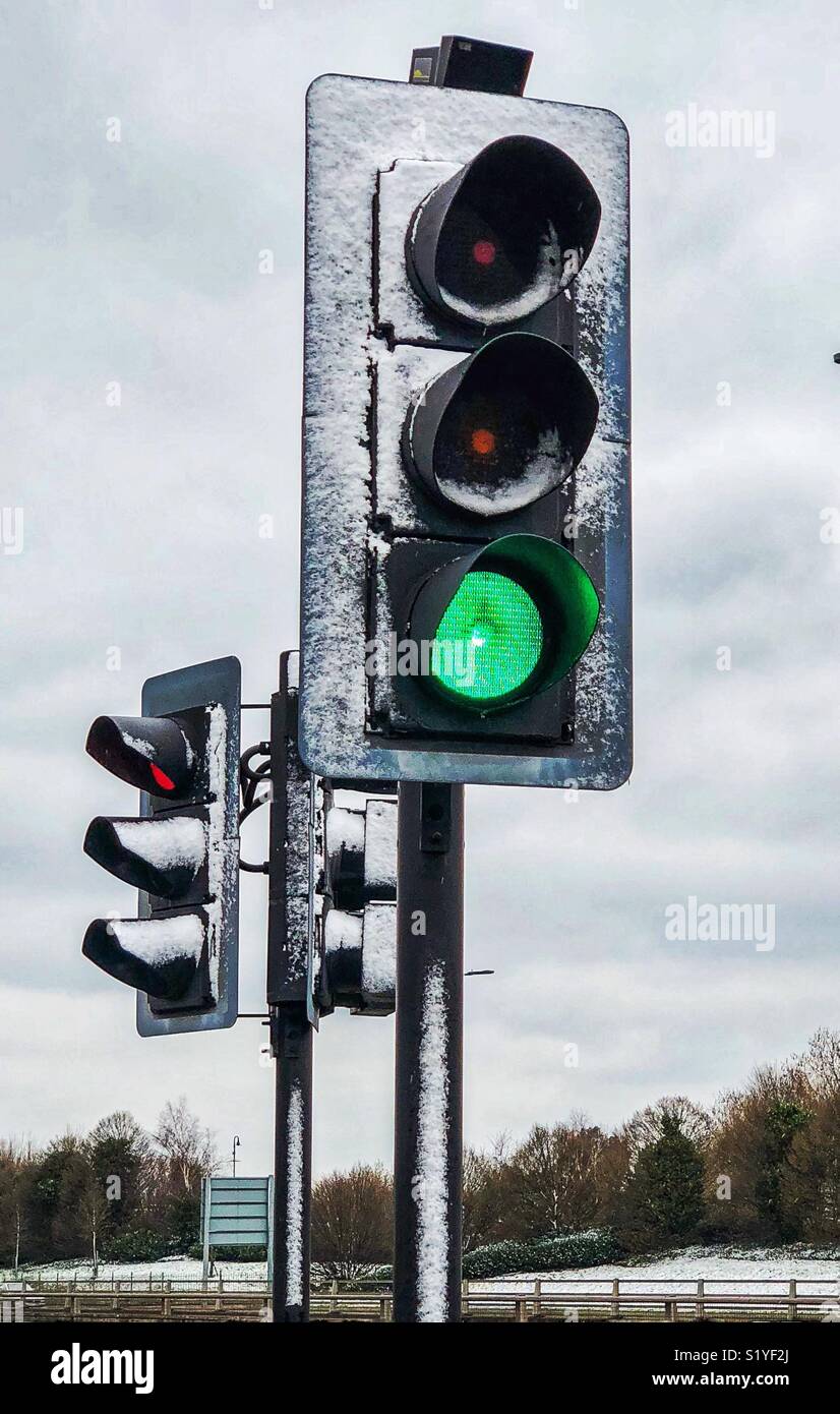 British traffic lights hi-res stock photography and images - Alamy
