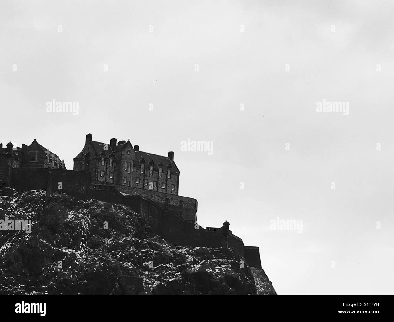 Scottish castles winter snow hi-res stock photography and images - Alamy