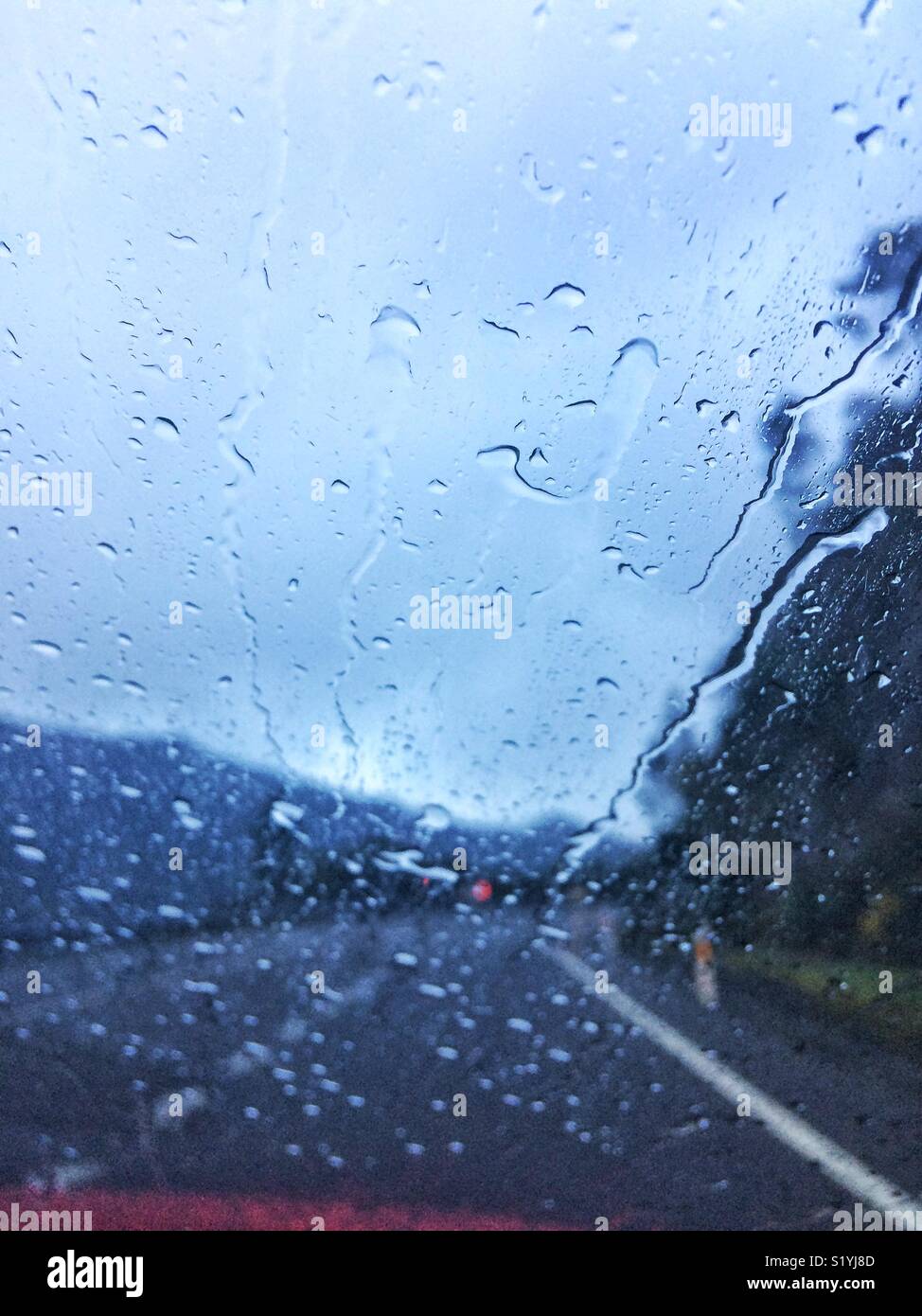 Rain until you drive Stock Photo - Alamy