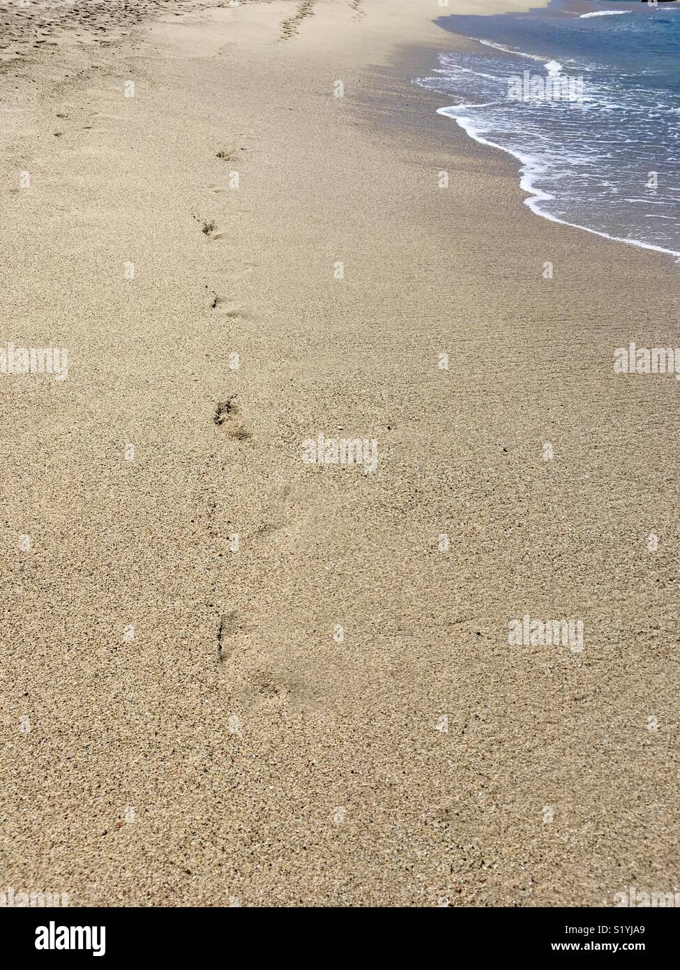 Sandy Foot Steps High Resolution Stock Photography and Images - Alamy