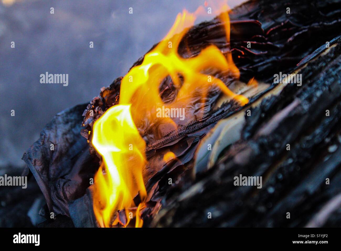 End of fire burning hi-res stock photography and images - Alamy