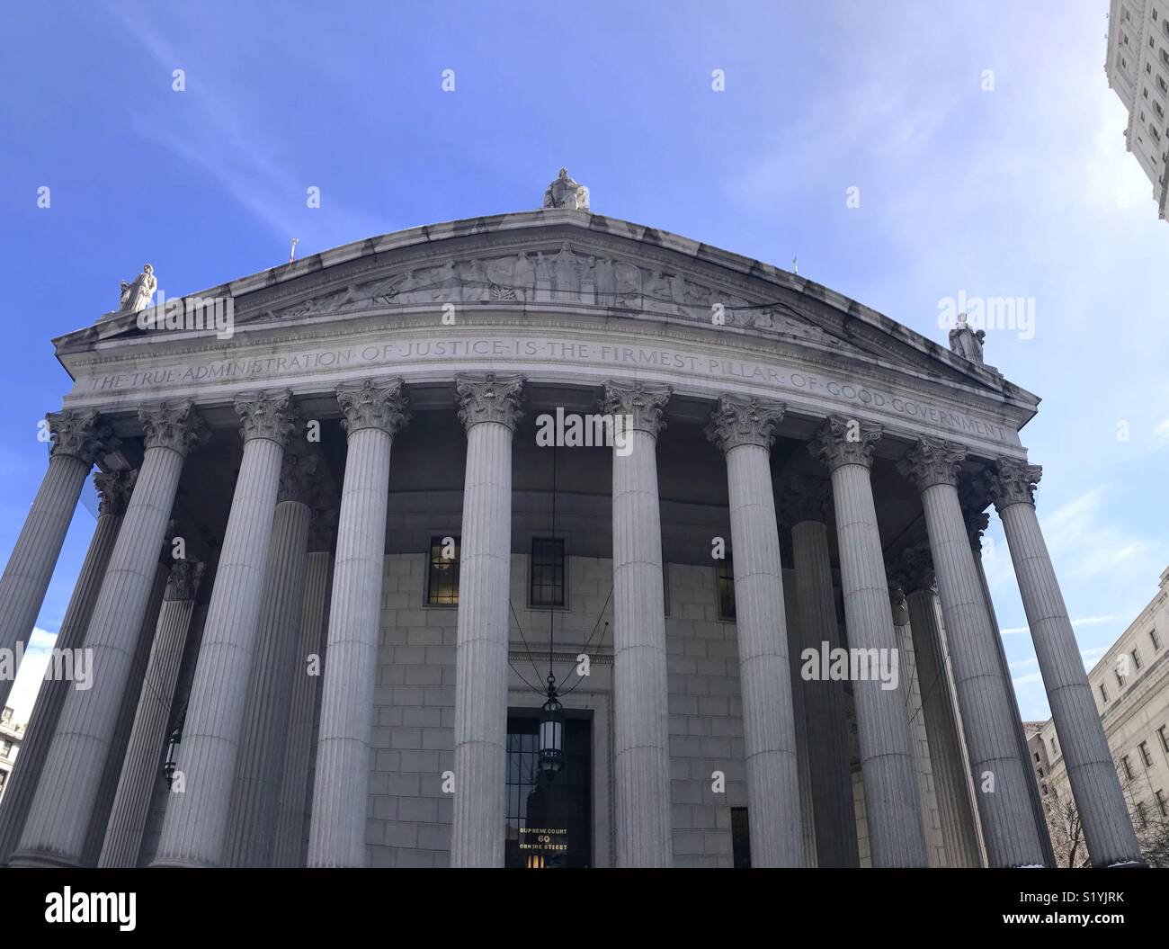 Nyc supreme court hi-res stock photography and images - Alamy