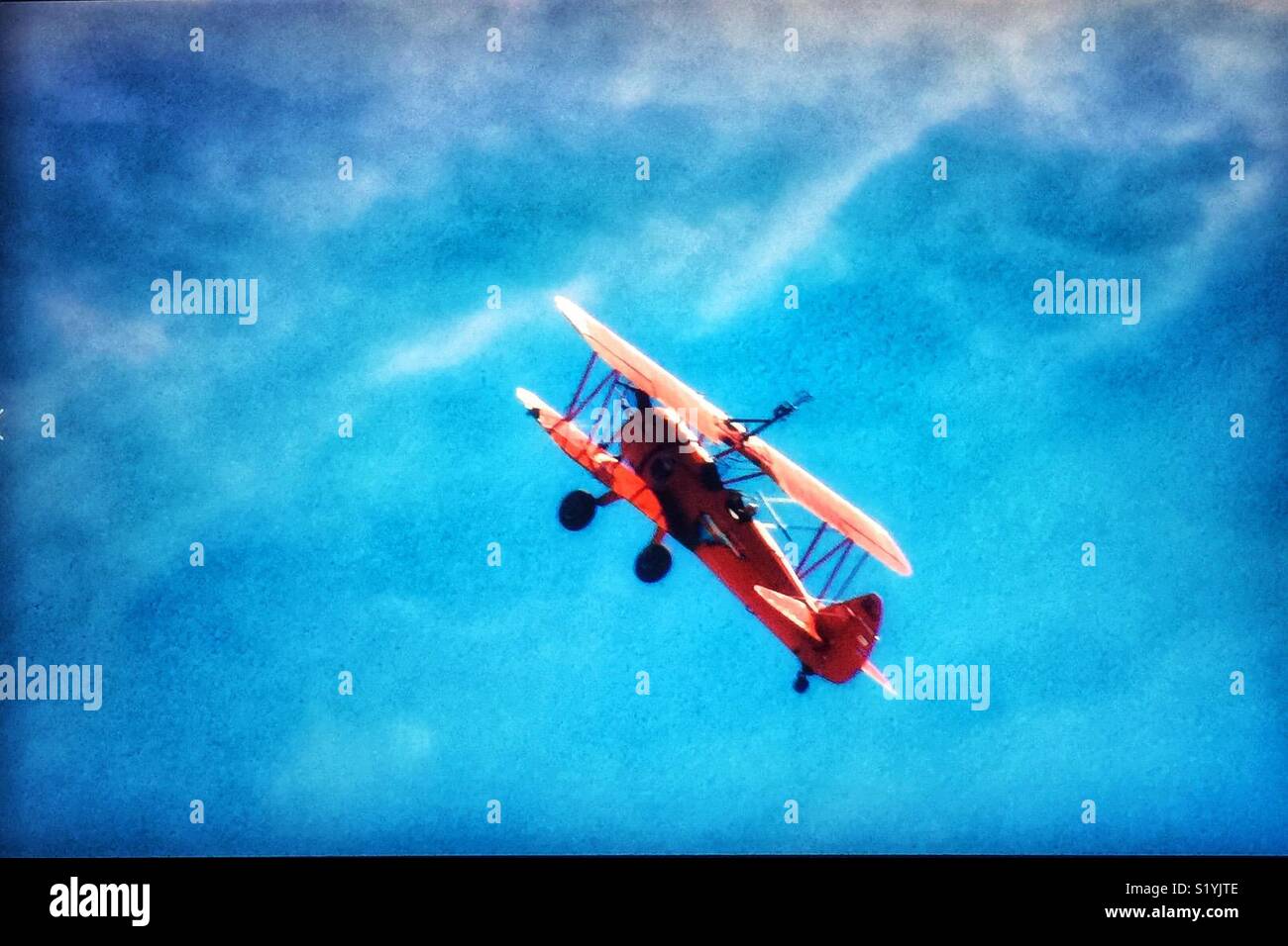 Wing walker Stock Photo - Alamy