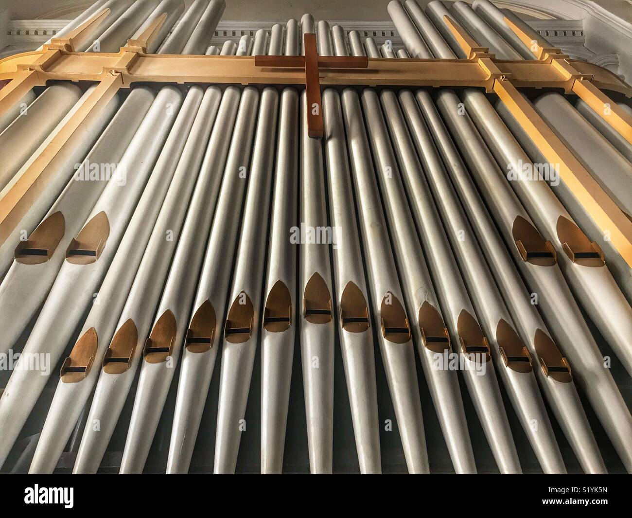 Modern church organ pipes hi-res stock photography and images - Alamy