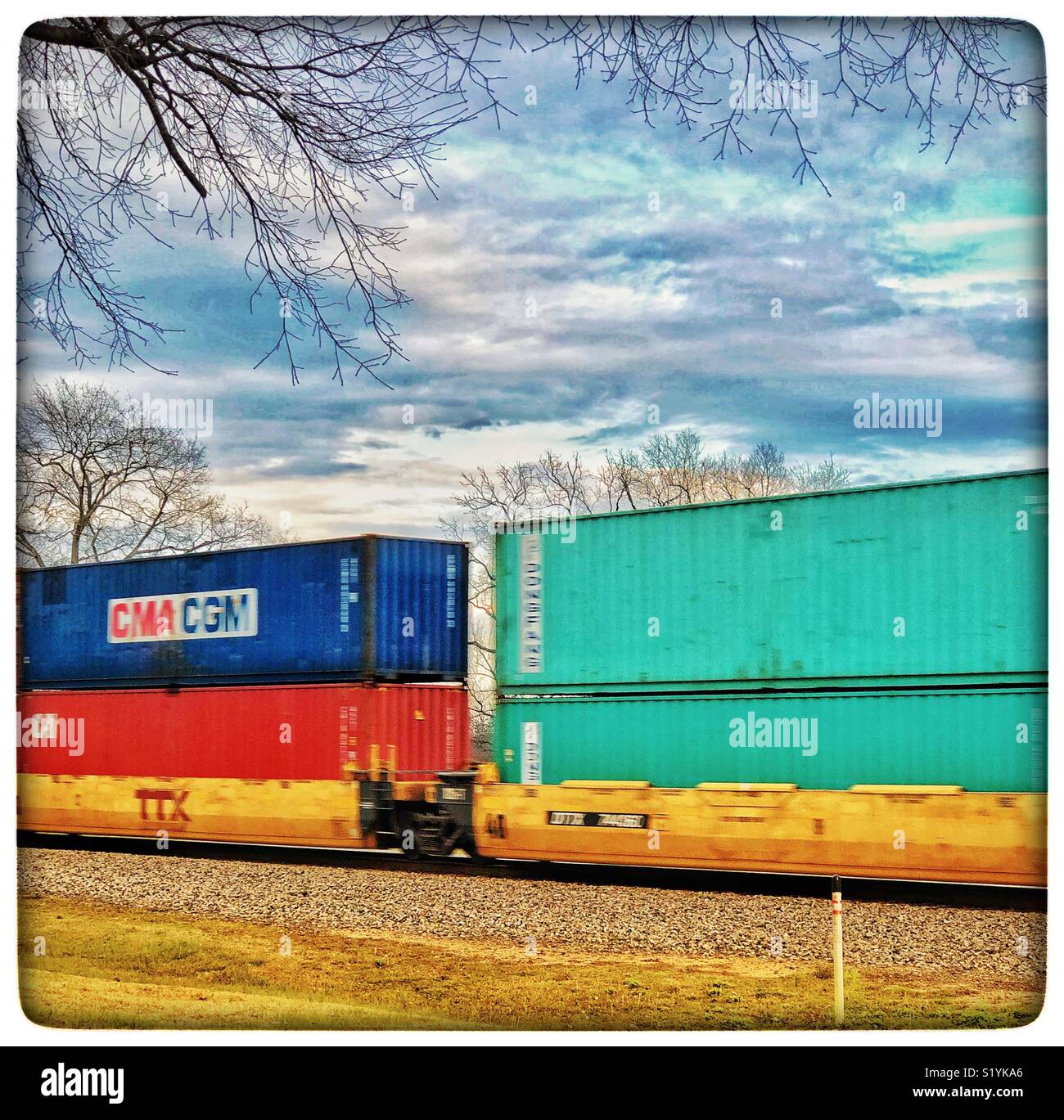 Moving the freight hi-res stock photography and images - Alamy