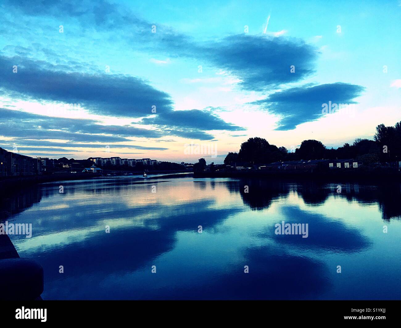 Reflections sky clouds hi-res stock photography and images - Alamy