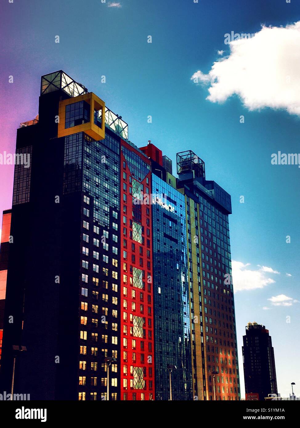 High rise times square hi-res stock photography and images - Alamy
