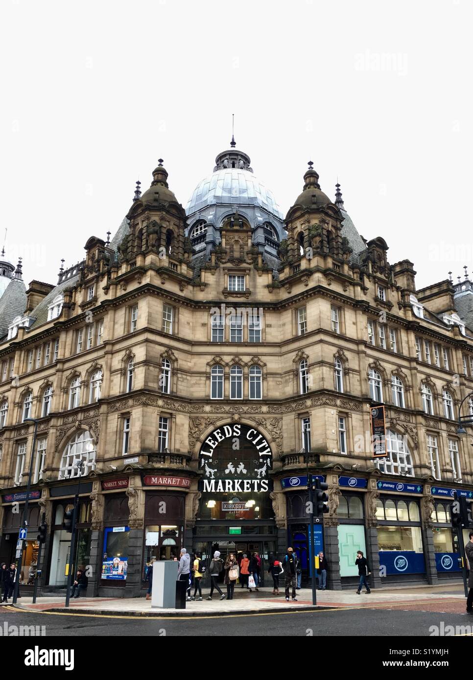 Leeds city markets hi-res stock photography and images - Alamy