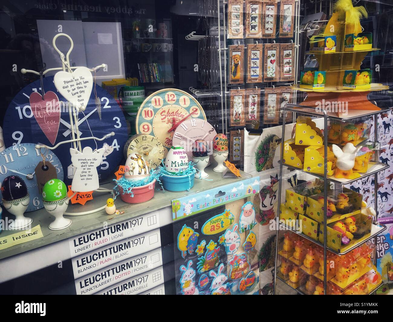 Easter eggs window display hi-res stock photography and images - Alamy