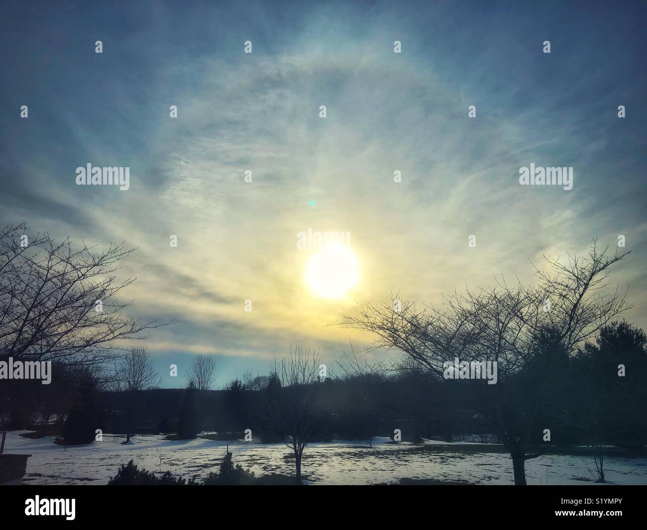 Late afternoon view hi-res stock photography and images - Alamy