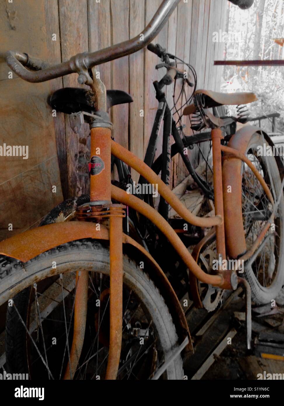 Blue yellow bike hi-res stock photography and images - Alamy