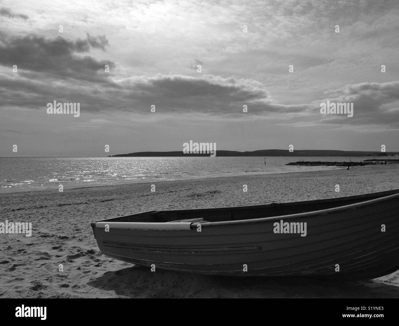 Bournemouth beach boat hi-res stock photography and images - Alamy