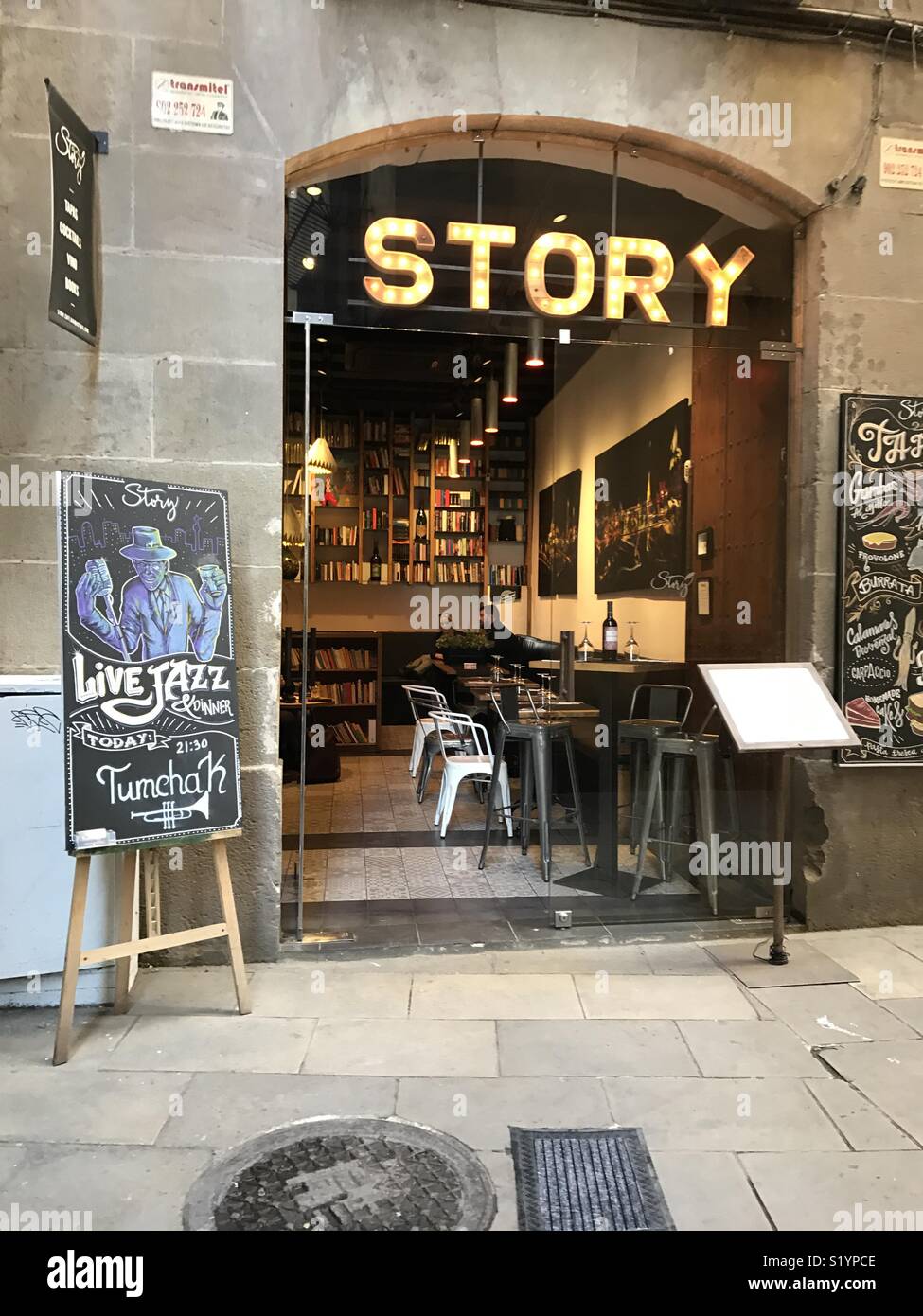 Story cafe and bar sits in a quiet corner of the trendy Born ...