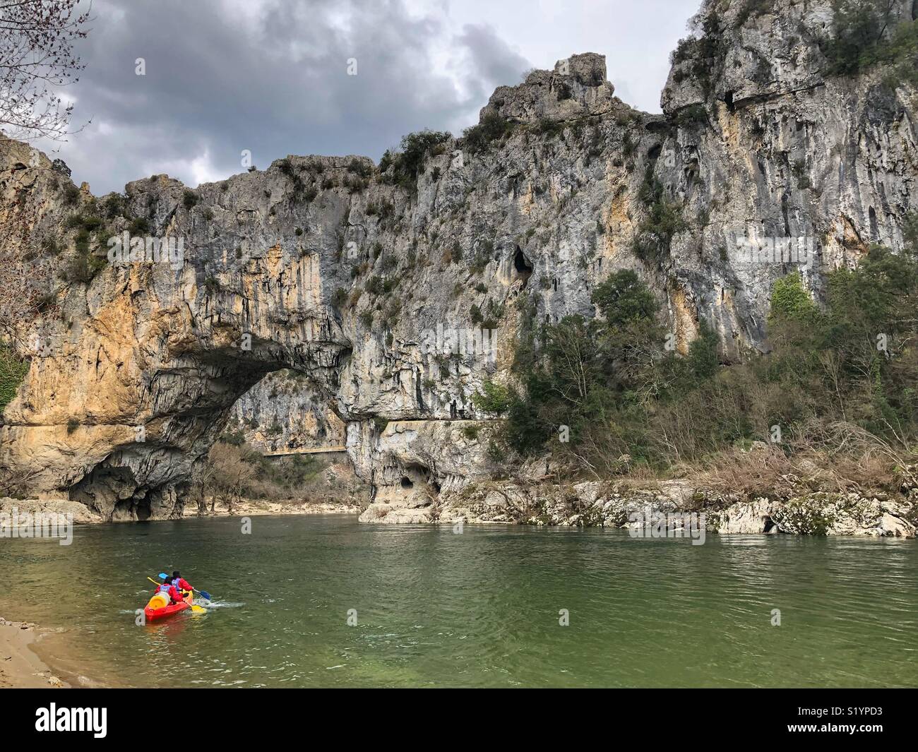 Pont d'arc Ardeche France Stock Photo - Alamy